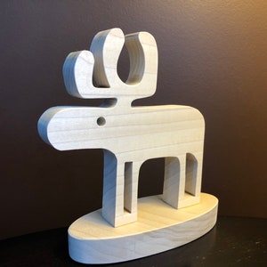 Wood Moose Scroll Saw Pattern - Etsy