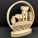 Castle by the Stream Scroll Saw Pattern - Etsy