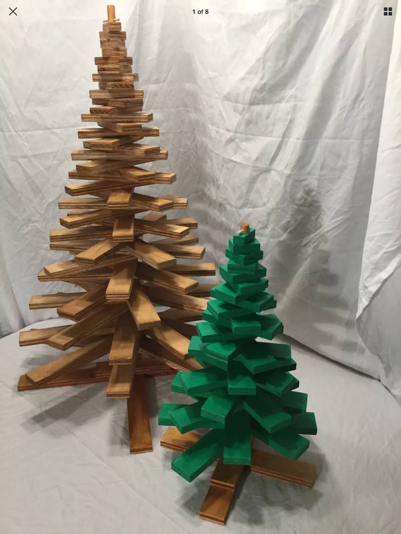 Wooden Christmas Tree Plans - Etsy