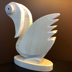Wood Swan 2 Scroll Saw Pattern - Etsy Canada