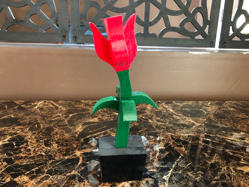 Wooden Rose Scroll Saw Pattern - Etsy