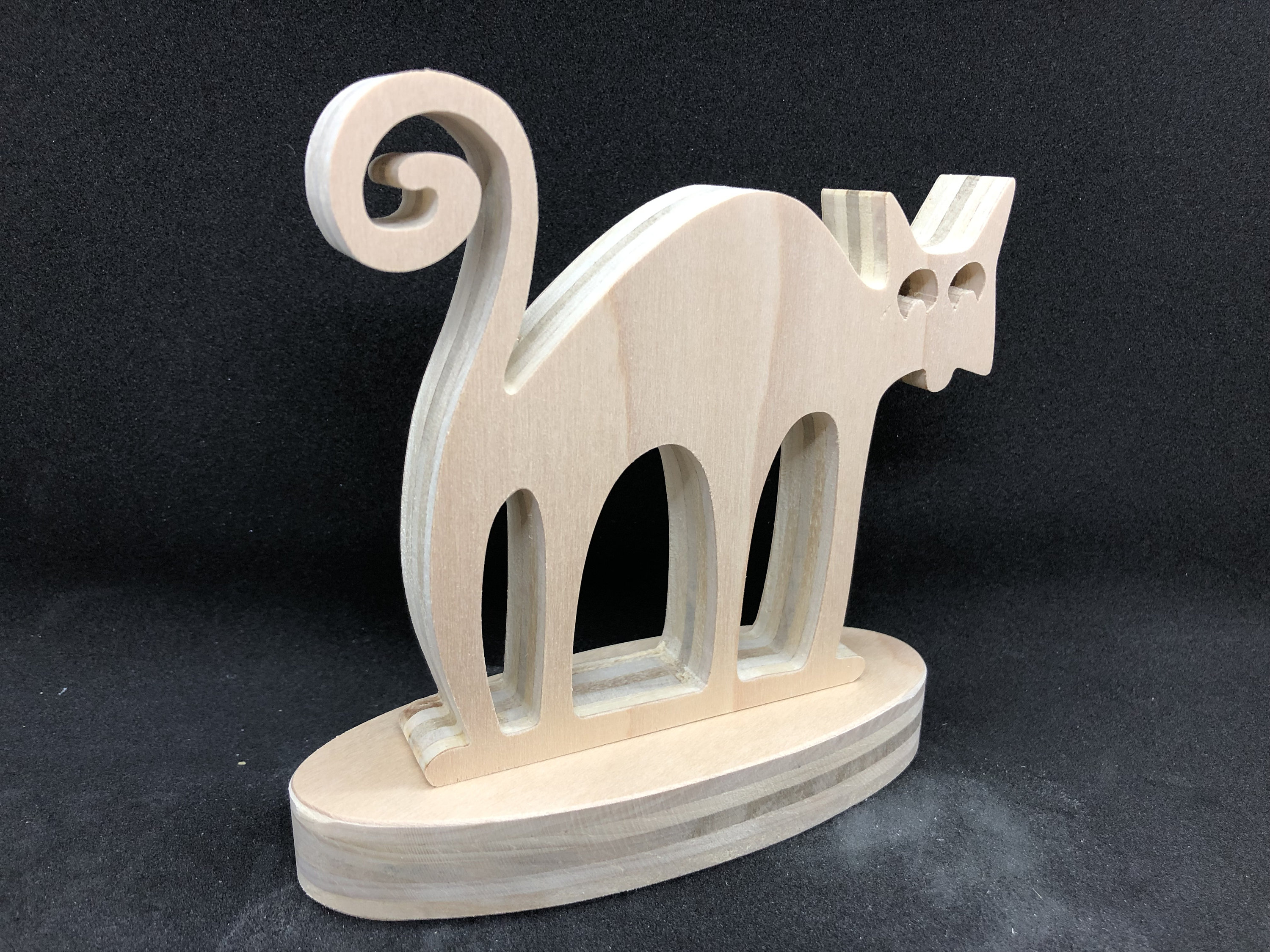 The Cat Scroll Saw Pattern - Etsy
