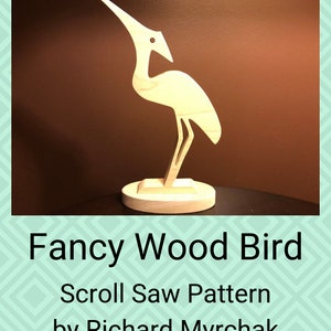 Wood Bird Scroll Saw Pattern - Etsy