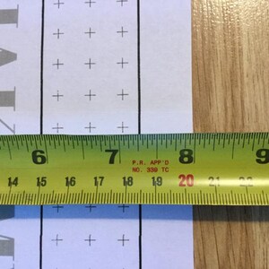 Large Cribbage Board Hole Pattern Paper Template Digital | Etsy Canada