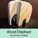 Wood Elephant Scroll Saw Pattern - Etsy