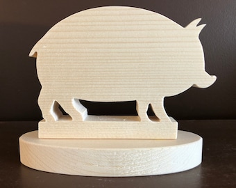 Scrollsaw Patterns, Pig Scroll Saw Pattern, (pdf, Dxf, Svg, Eps) - Etsy