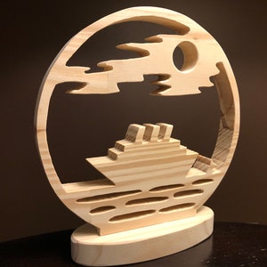 Out at Sea Scroll Saw Pattern - Etsy Canada