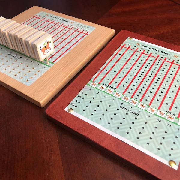 Horse Racing Game Board - Etsy