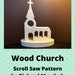 Wood Church Scroll Saw Pattern - Etsy
