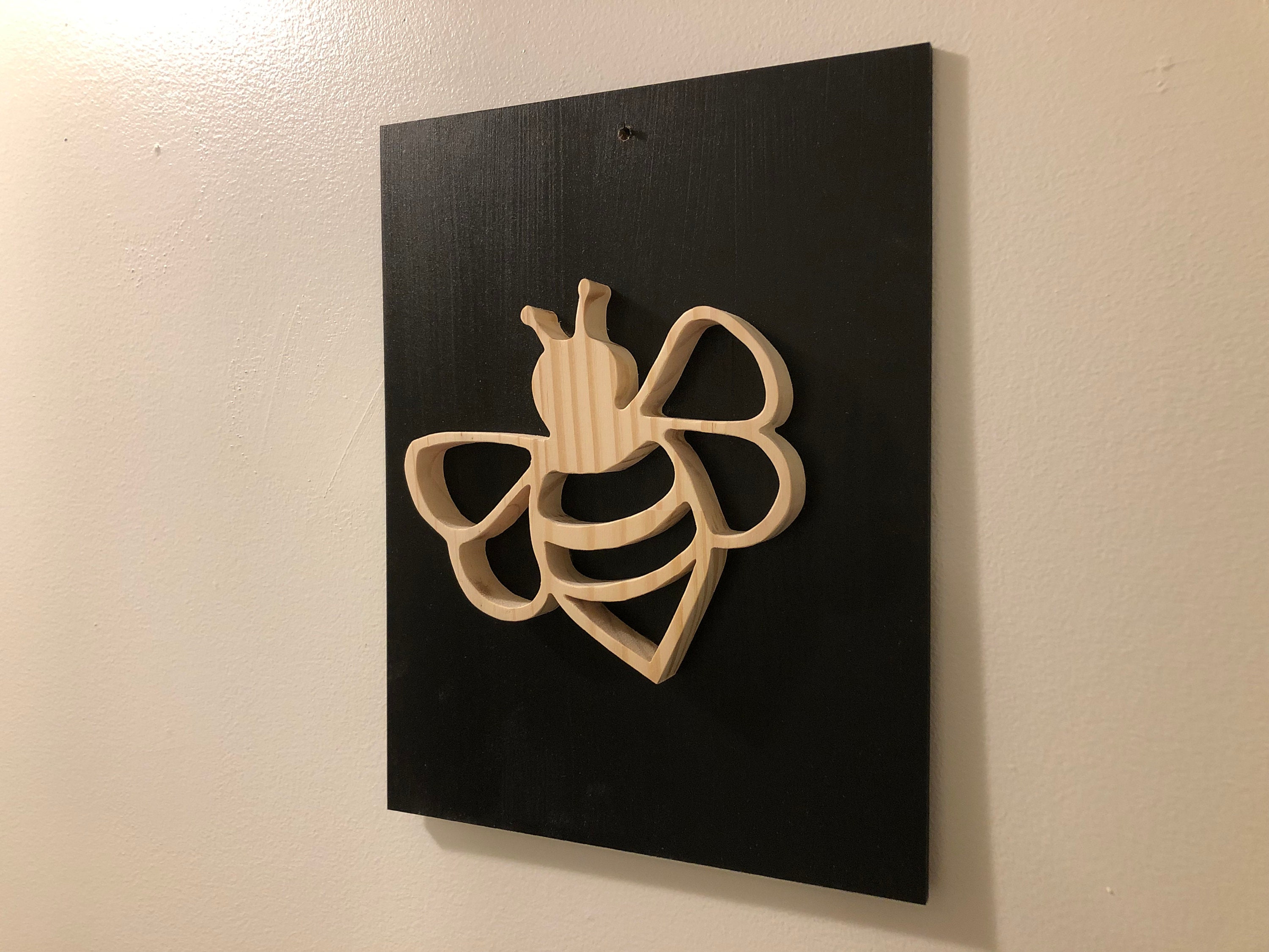 Bee Wall Art Scroll Saw Pattern - Etsy