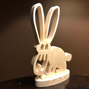 Rowdy Rabbit Scroll Saw Pattern - Etsy Canada