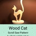 Wood Cat Scroll Saw Pattern - Etsy