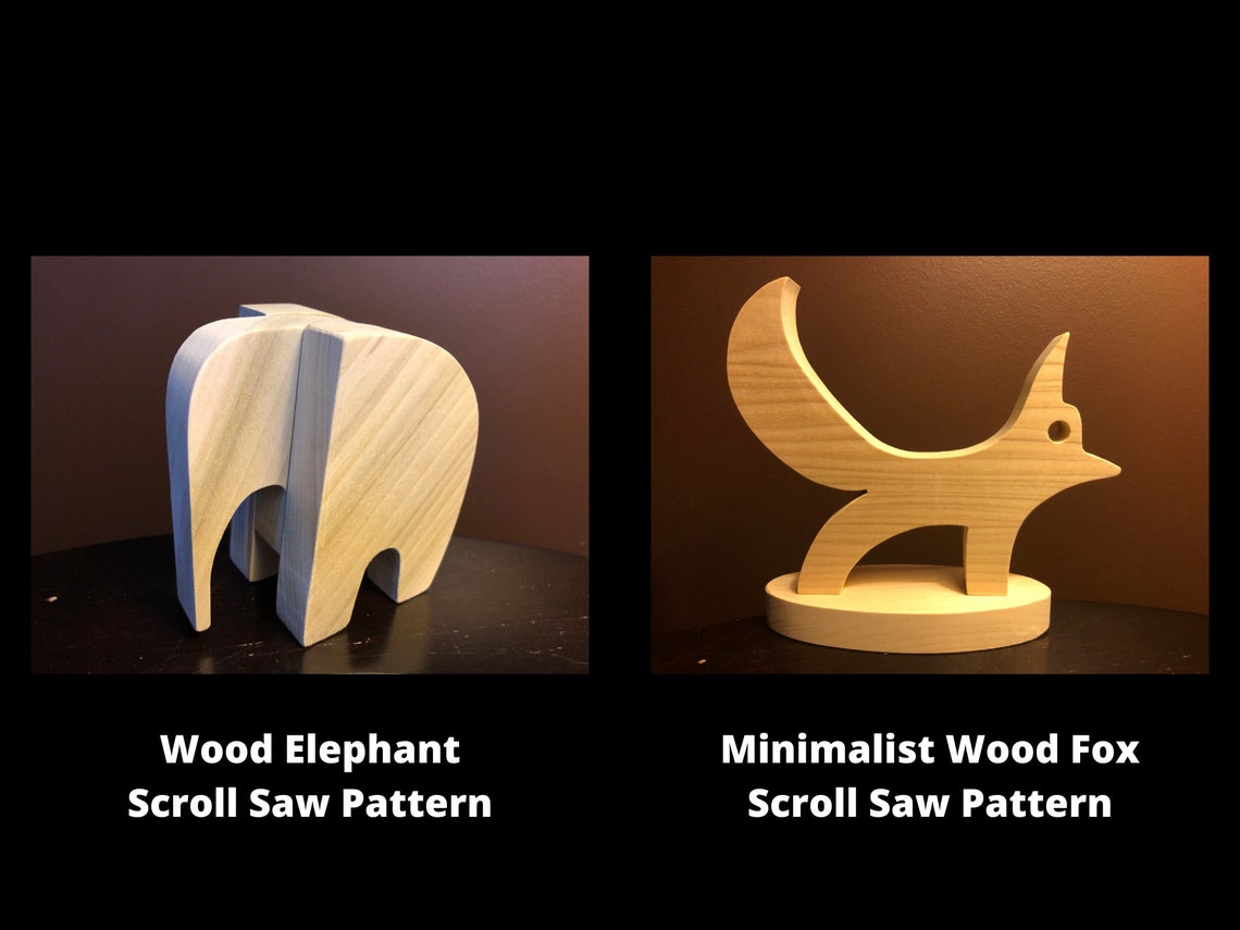 Easy 8 Scroll Saw Patterns - Etsy