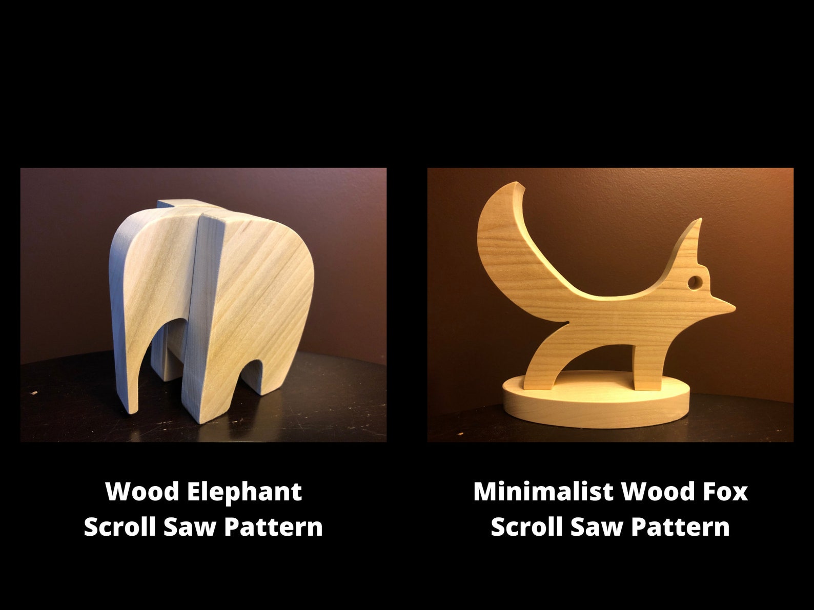 Easy 8 Scroll Saw Patterns - Etsy