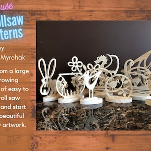 Scared Ghosts Scroll Saw Pattern - Etsy