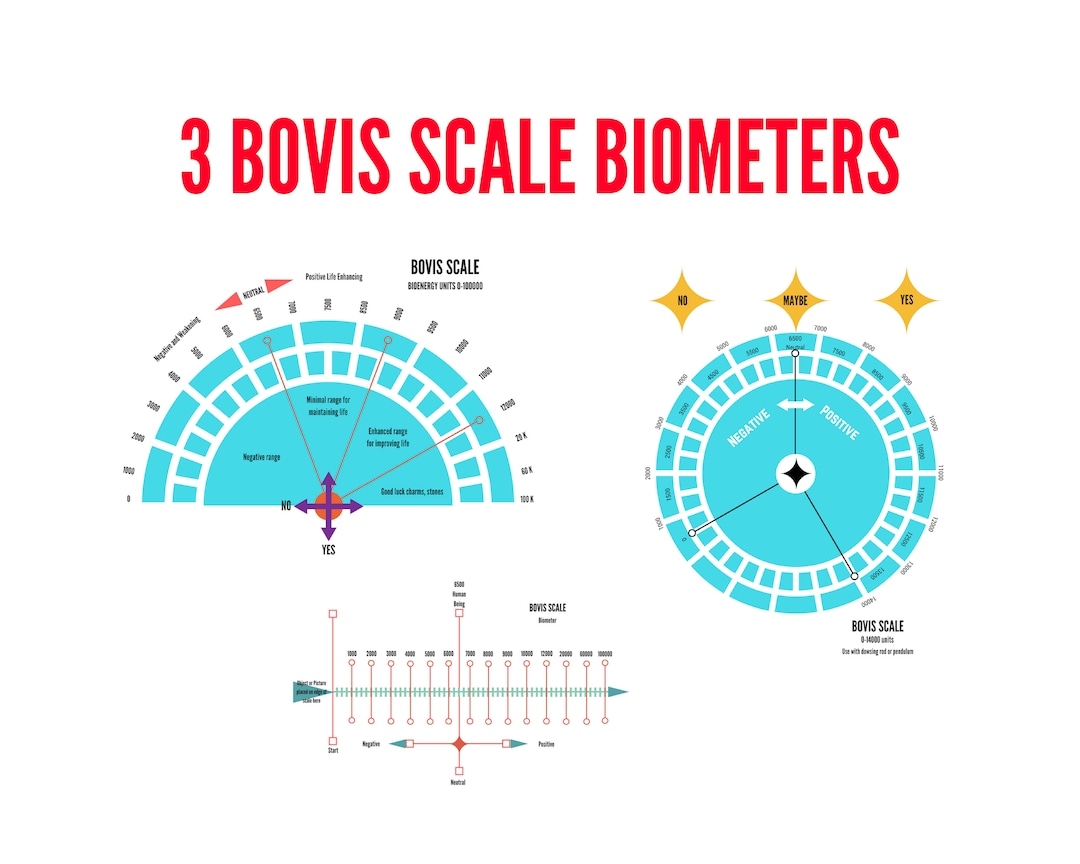 3 Bovis Scale Biometers - Etsy