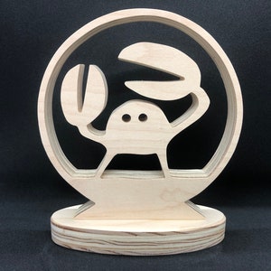 Crabby Scroll Saw Pattern - Etsy Canada