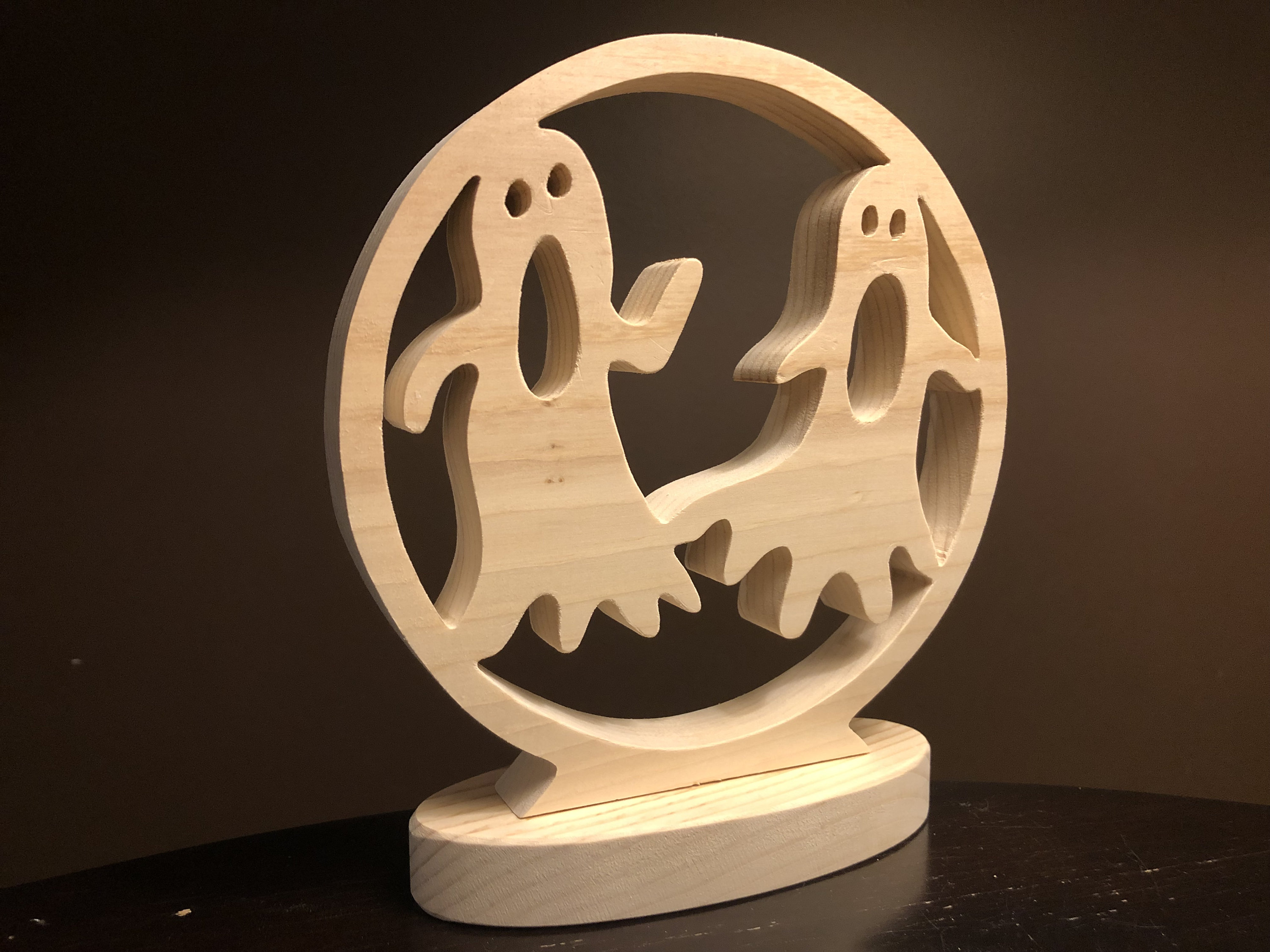 Scared Ghosts Scroll Saw Pattern - Etsy