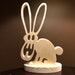 Rowdy Rabbit Scroll Saw Pattern - Etsy
