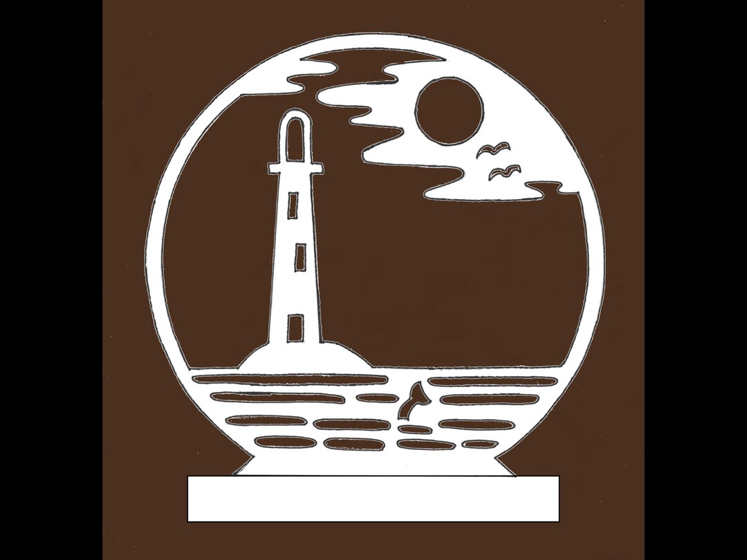 The Lighthouse Scroll Saw Pattern - Etsy