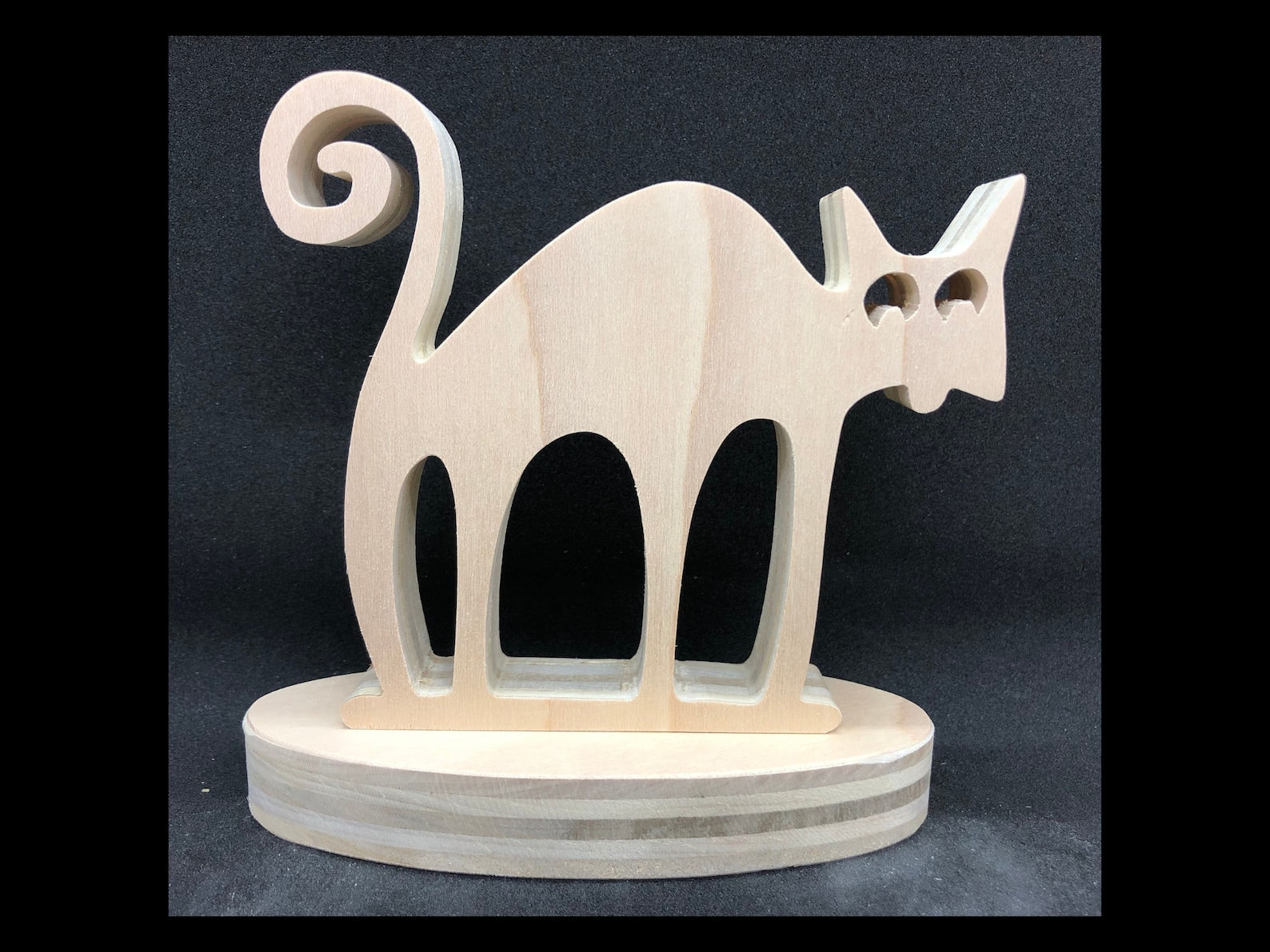 The Cat Scroll Saw Pattern - Etsy