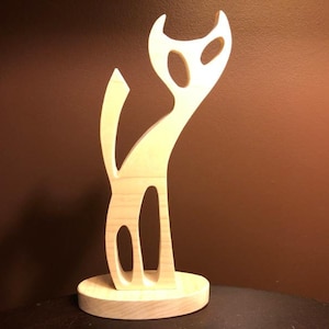 Wood Cat 2 Scroll Saw Pattern - Etsy