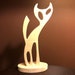 Wood Cat 2 Scroll Saw Pattern - Etsy
