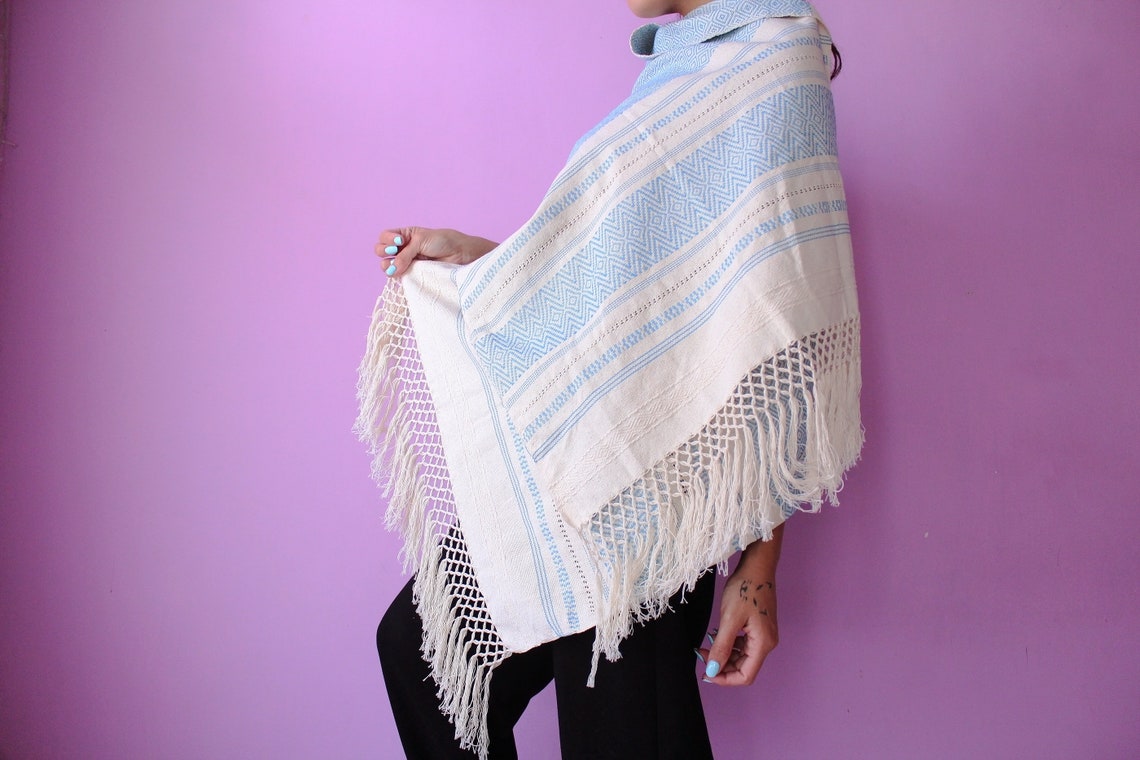 Handwoven Mexican Rebozo. Rebozo Mexicano Tejido En Telar a - Etsy