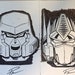 Transformers Head Sketch - Etsy