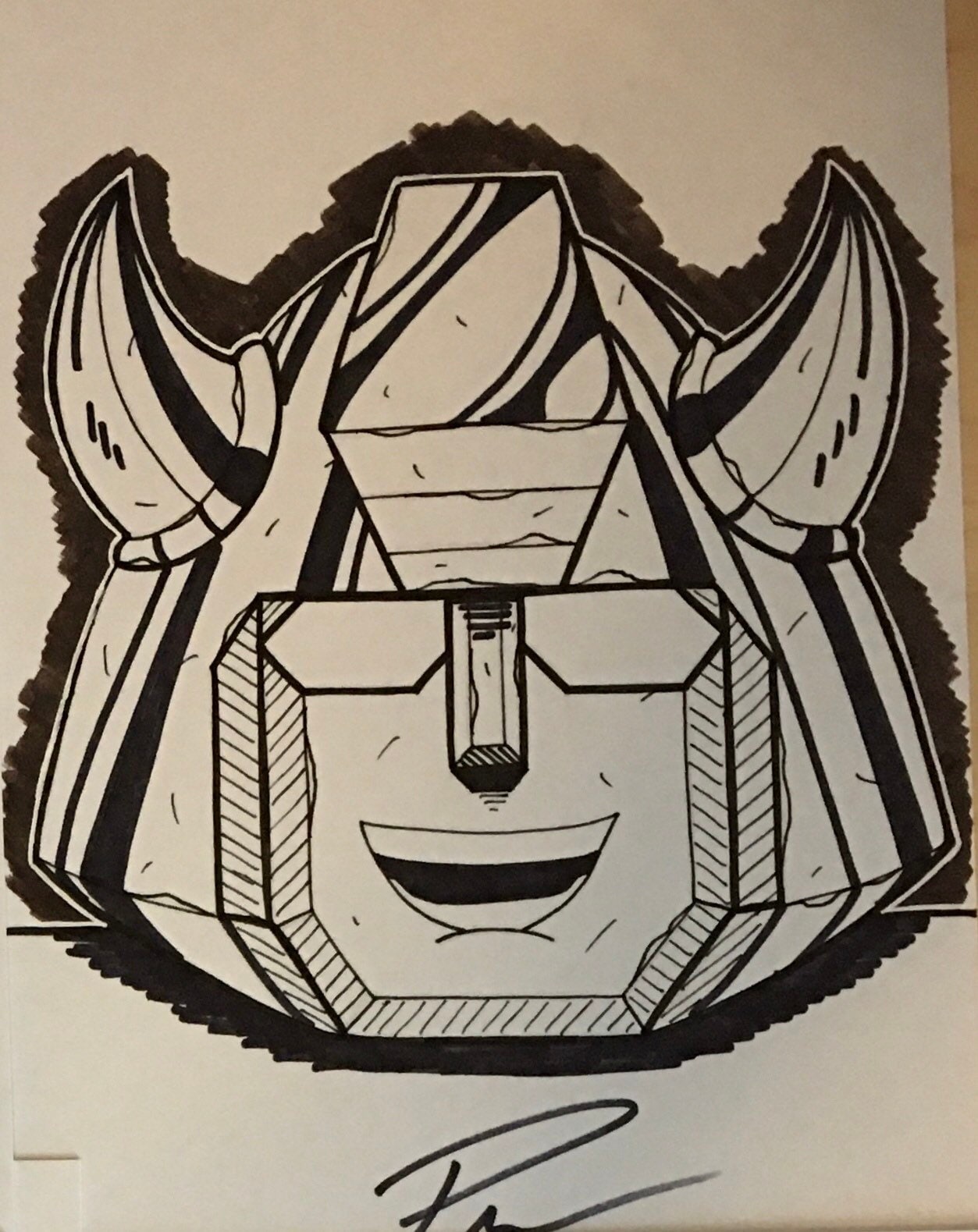 Transformers Head Sketch - Etsy