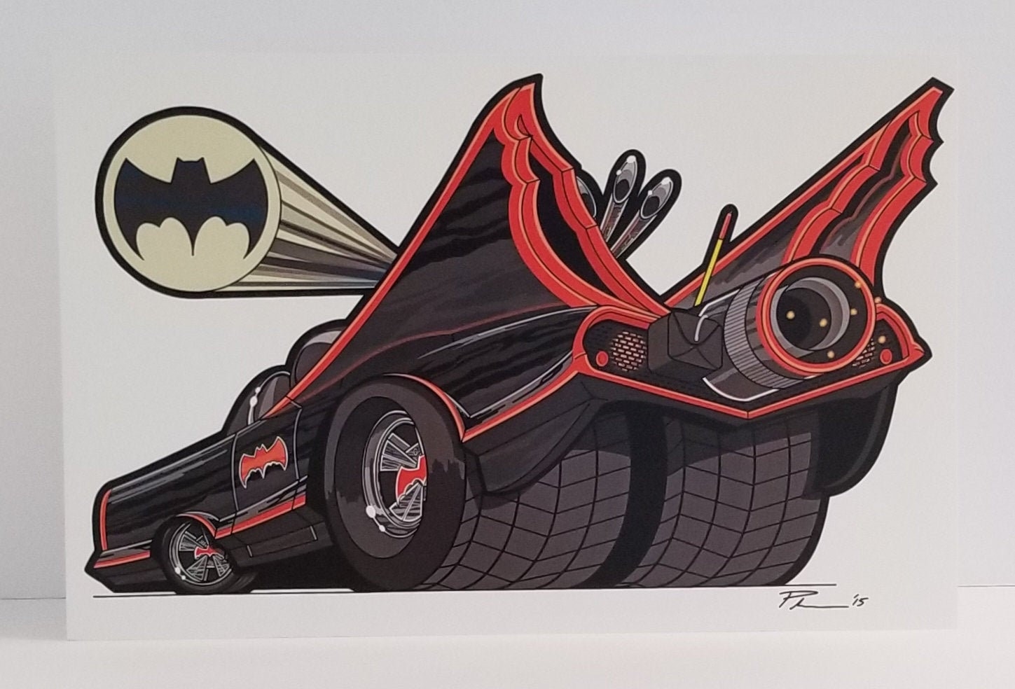 1966 Batmobile - 11x17 - Etsy