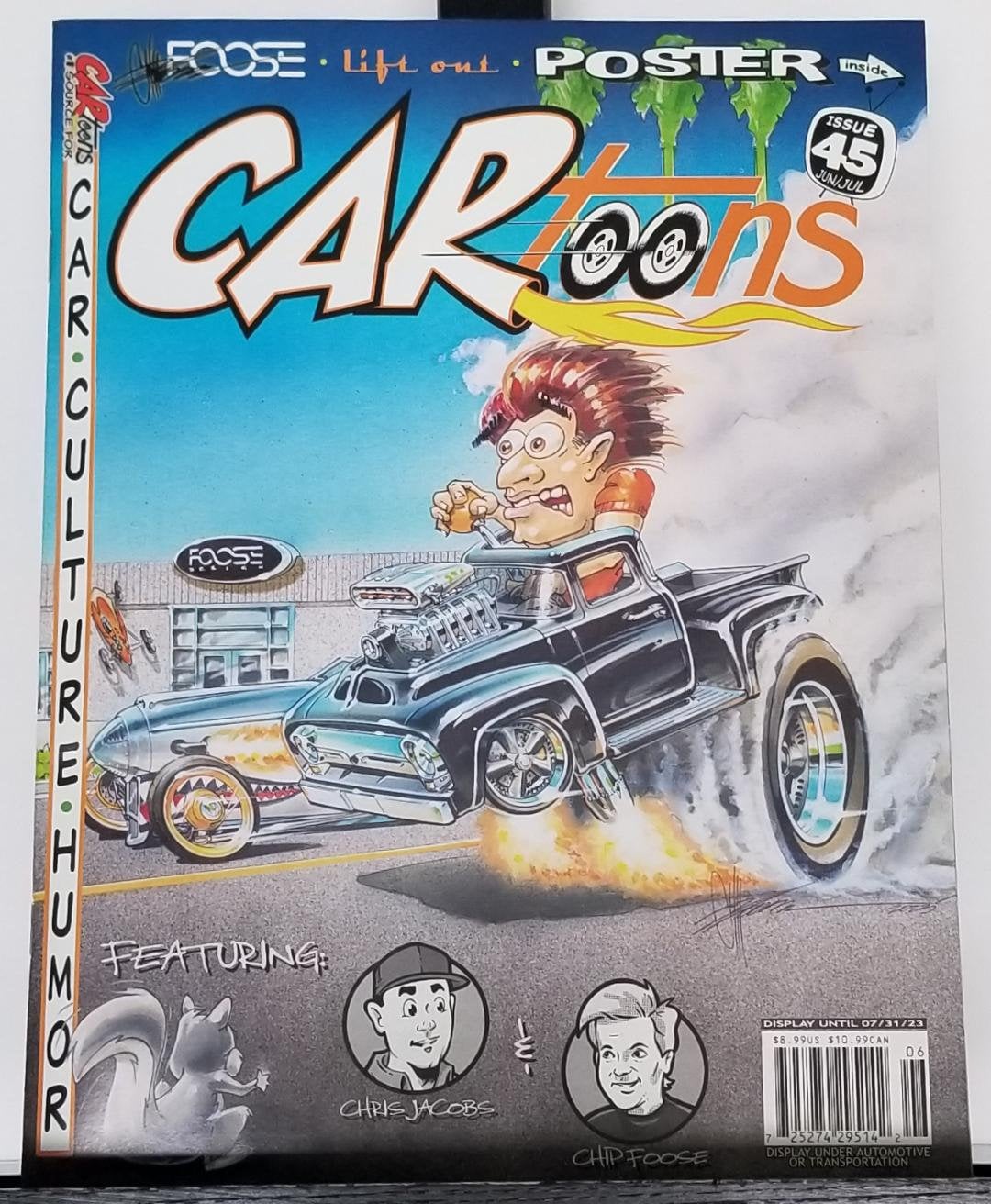 Cartoons Magazine - Issue #45 Chip Foose (overhaulin') - Etsy