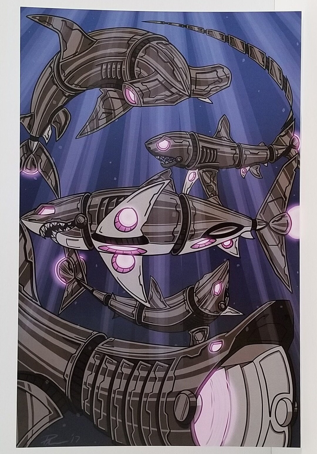 The Bite Force - 11x17 - Etsy