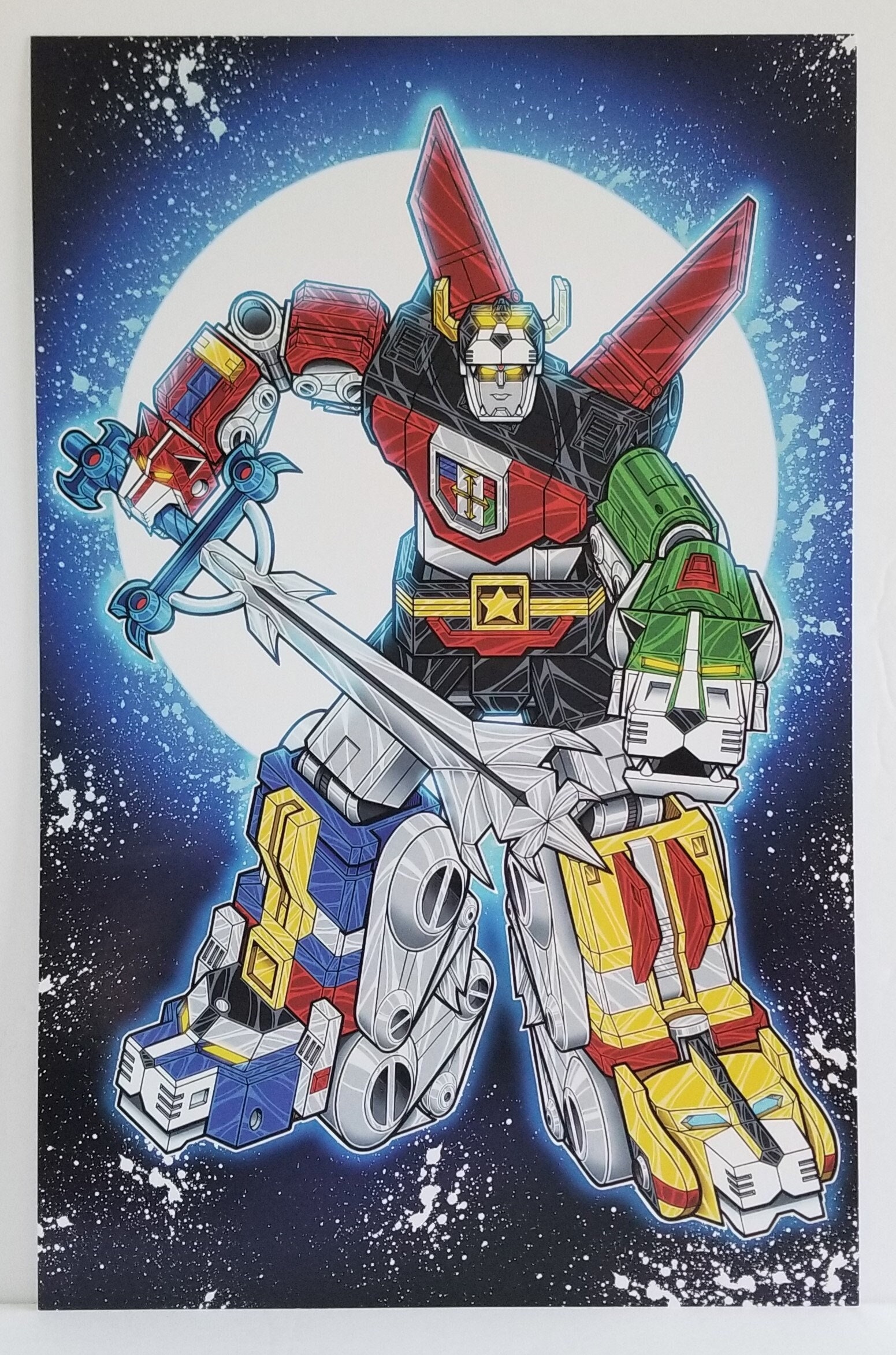 Voltron - 11x17 - Etsy