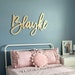 Custom Wood Name Sign | Kid Room Art | Big Kid Room Decor | Big Girl ...