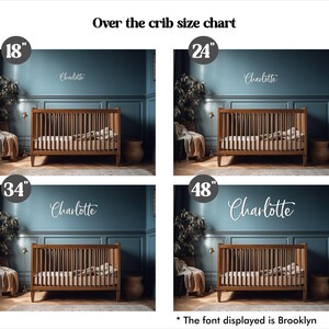 Wooden Name Sign, Wooden Above a Crib Sign, Nursery Name Sign, Baby ...