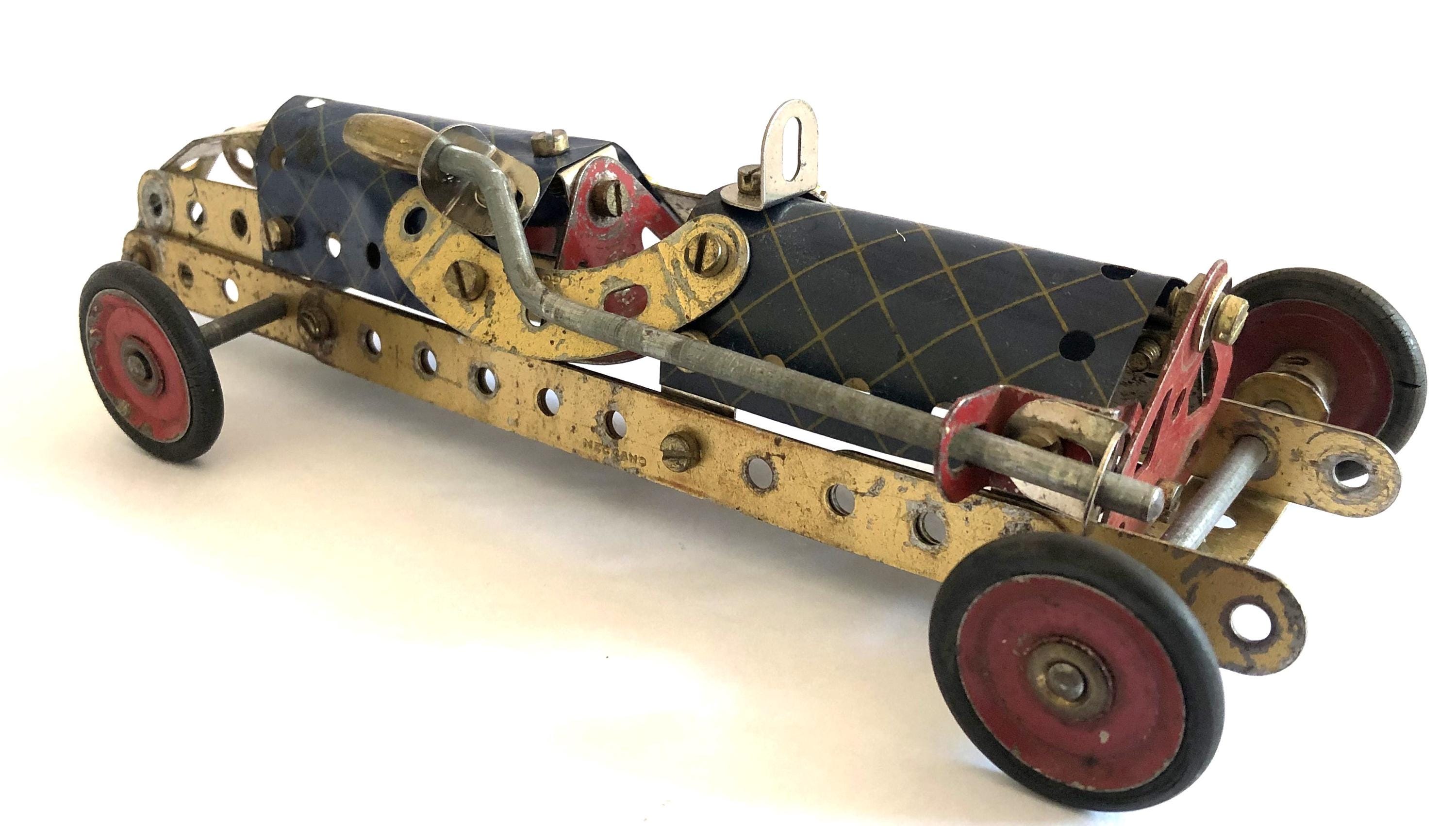 Build Your Own Small Racing Car 1930s Org Meccano in Kit Form With ...