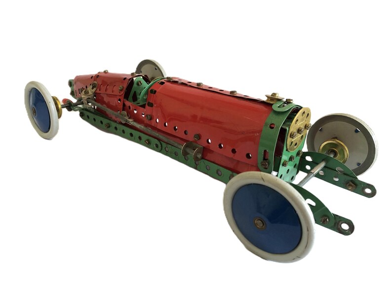 Build Your Own Racing Car Late 1960s Org Meccano in Kit Form With ...