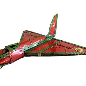 Build Your Own Delta Wing Jet 1950s Org Meccano in Kit Form With ...