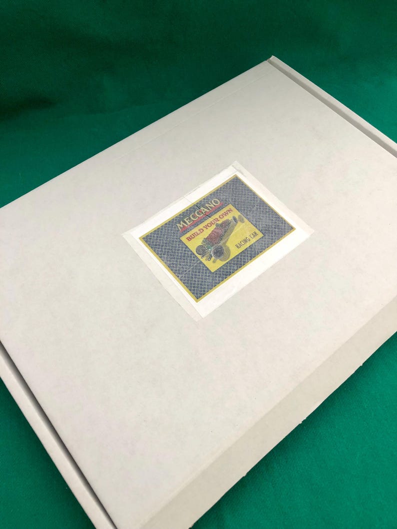 Build Your Own Racing Car 1930s Org Meccano in Kit Form With ...