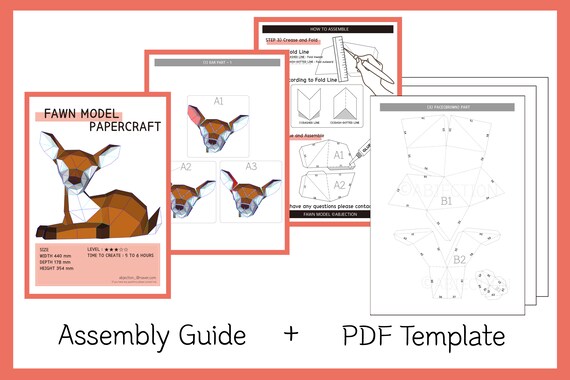Fawn Template Printable Giant XOXO – Lawn Fawn