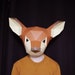 Fawn Mask PDF TEMPLATE : Deer Low Poly Model Mask Bambi Low - Etsy