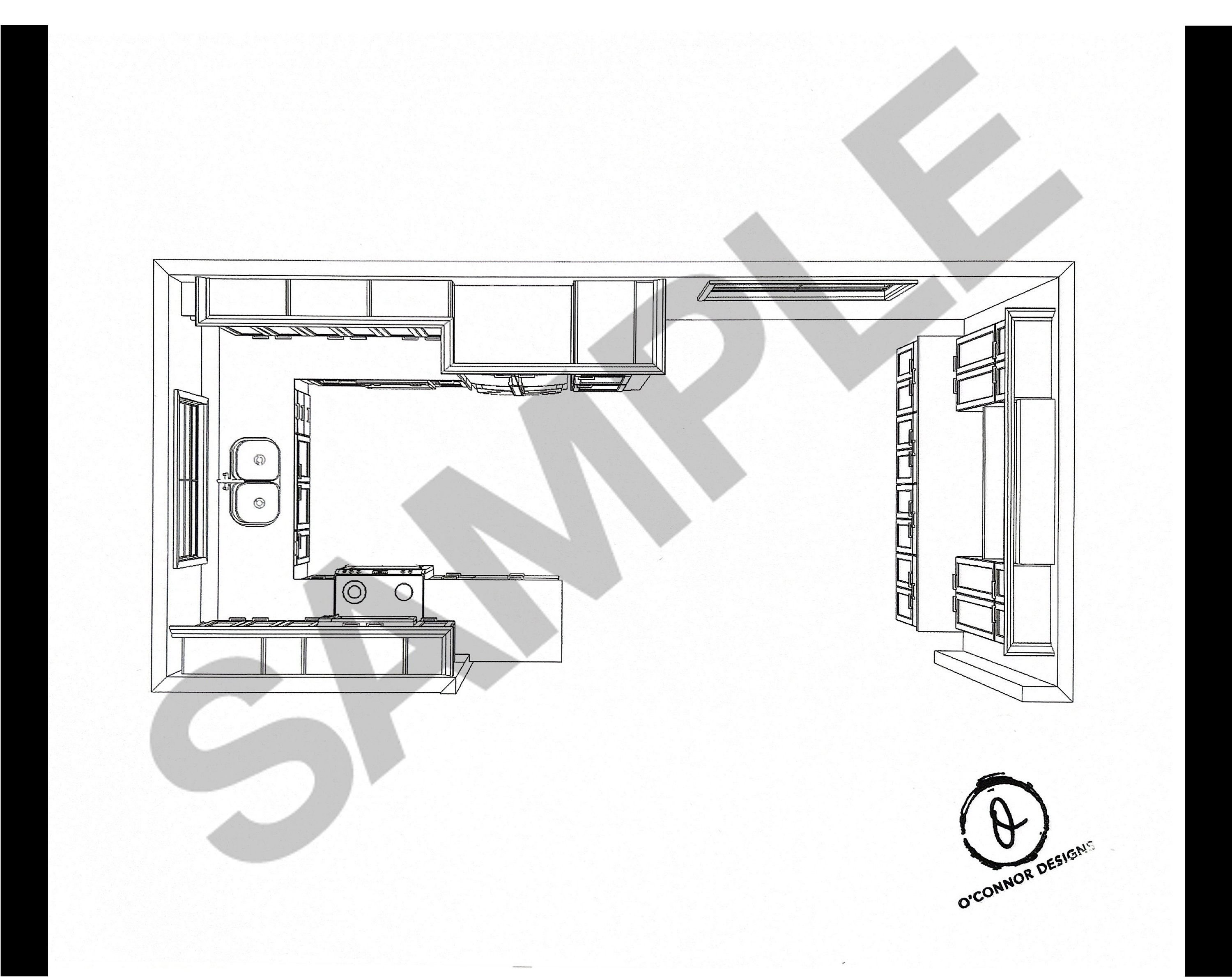 KITCHEN DESIGN PACKAGE Virtual Kitchen Design E-design Kitchen Cabinets ...