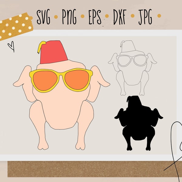 Turkey Head Svg - Etsy