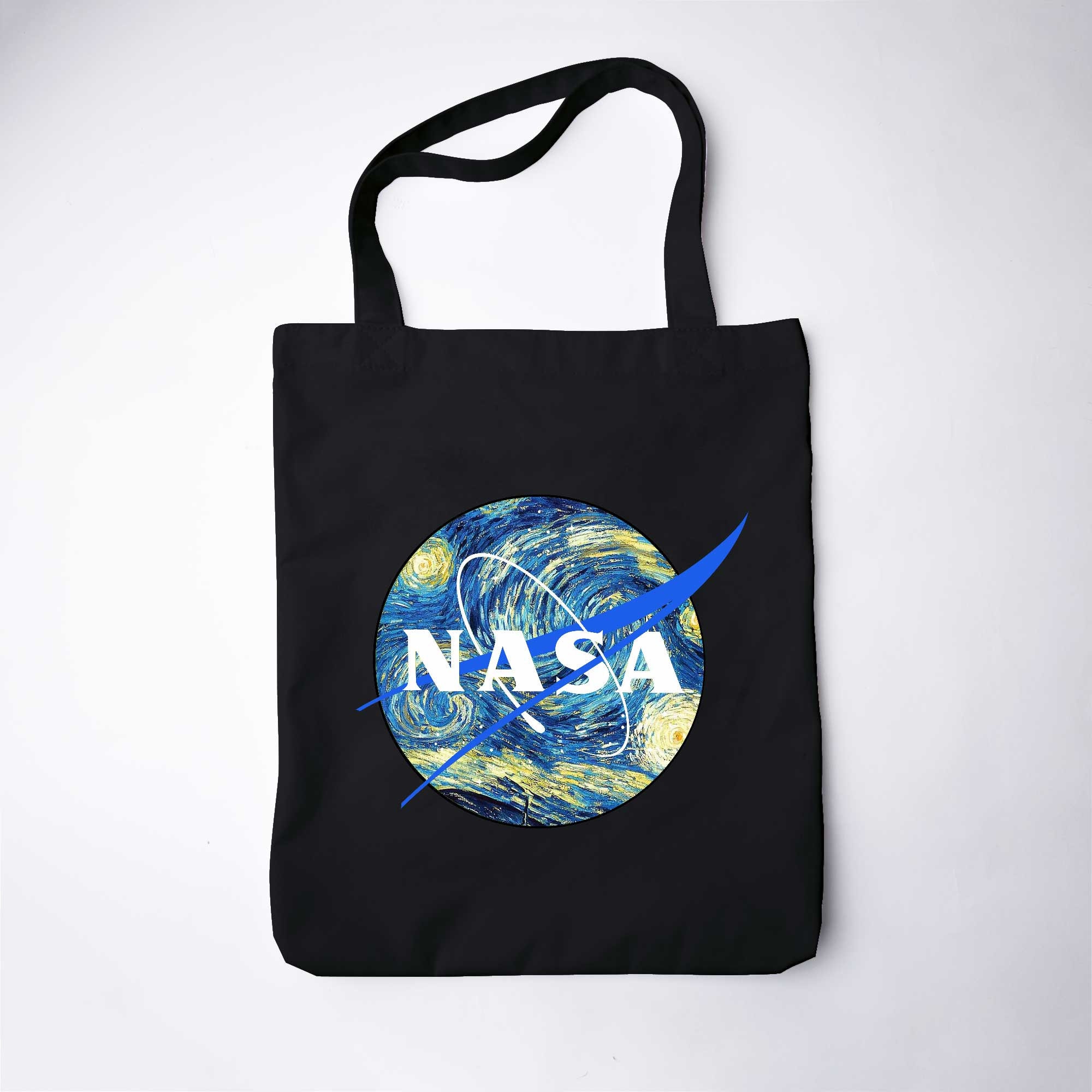 NASA Logo Print Tote Bag Space Theme Design Bag Casual Style | Etsy