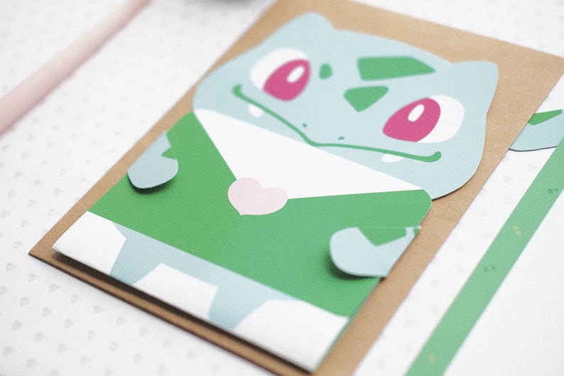 Bulbasaur Card Pokémon Printable - Etsy