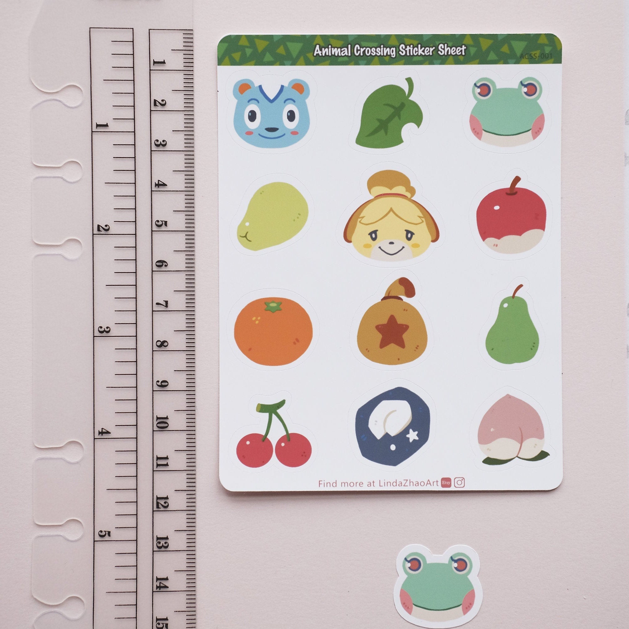 Animal Crossing Sticker Sheet - Etsy Canada
