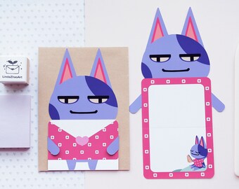 Molly Card Animal Crossing Printable | Etsy