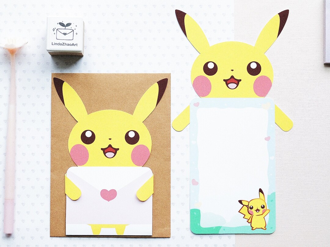Pikachu Card Pokémon - Etsy
