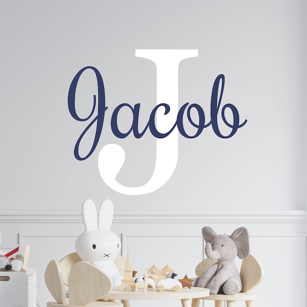 Kids Name Wall Decal - Etsy